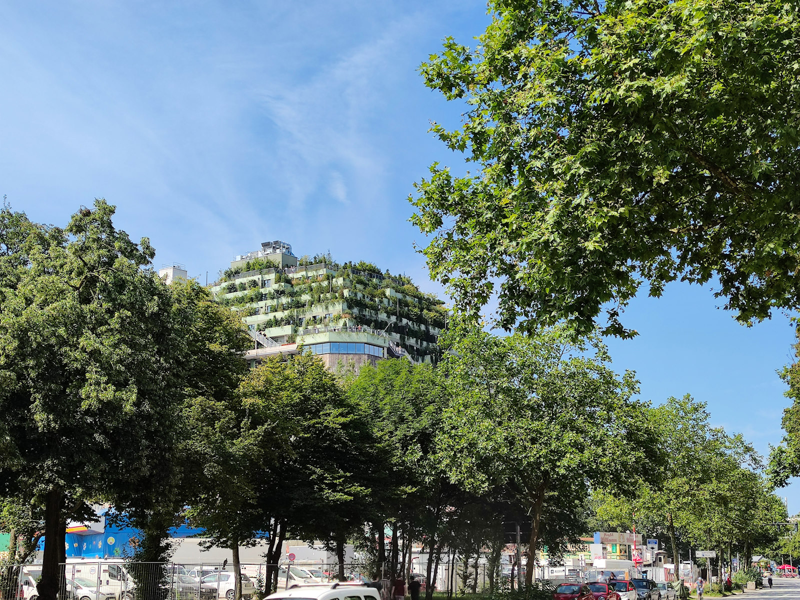 Grüner Bunker St. Pauli - Spinagel